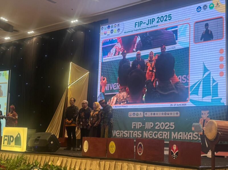 Dirjen GTKPG Kemendikdasmen Buka Kegiatan Forum FIP-JIP ke-15 Tahun 2025 UNM, Rektor UNM ...